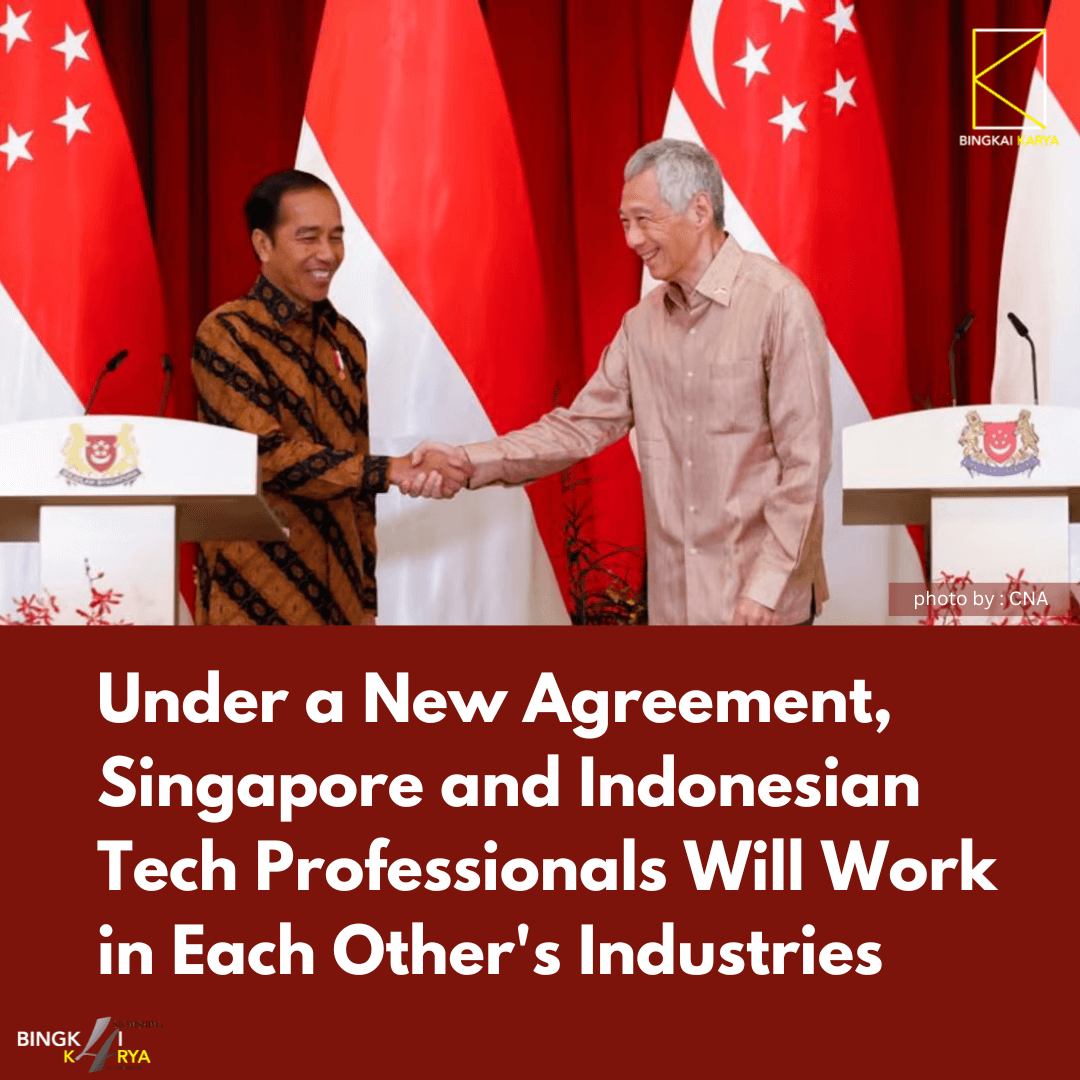 Singapore and Indonesian Tech Professionals Will Work Together