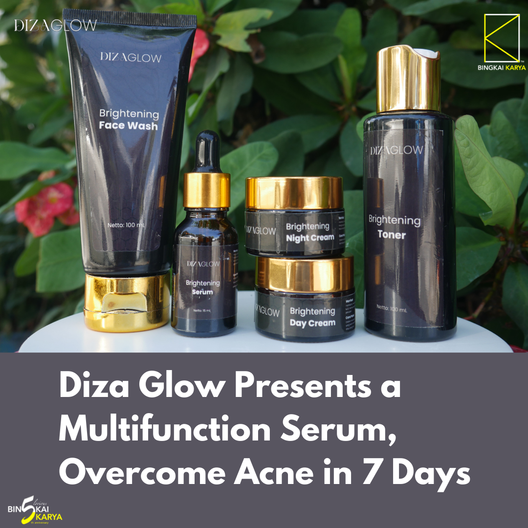 Diza Glow Brightening Serum, Overcome Acne in 7 Days