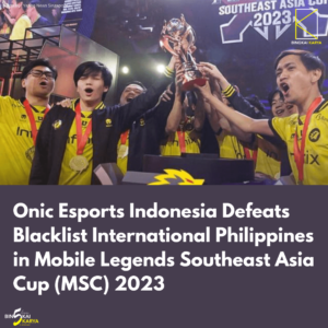 Onic Esports Indonesia Defeats Blacklist International Philippines
