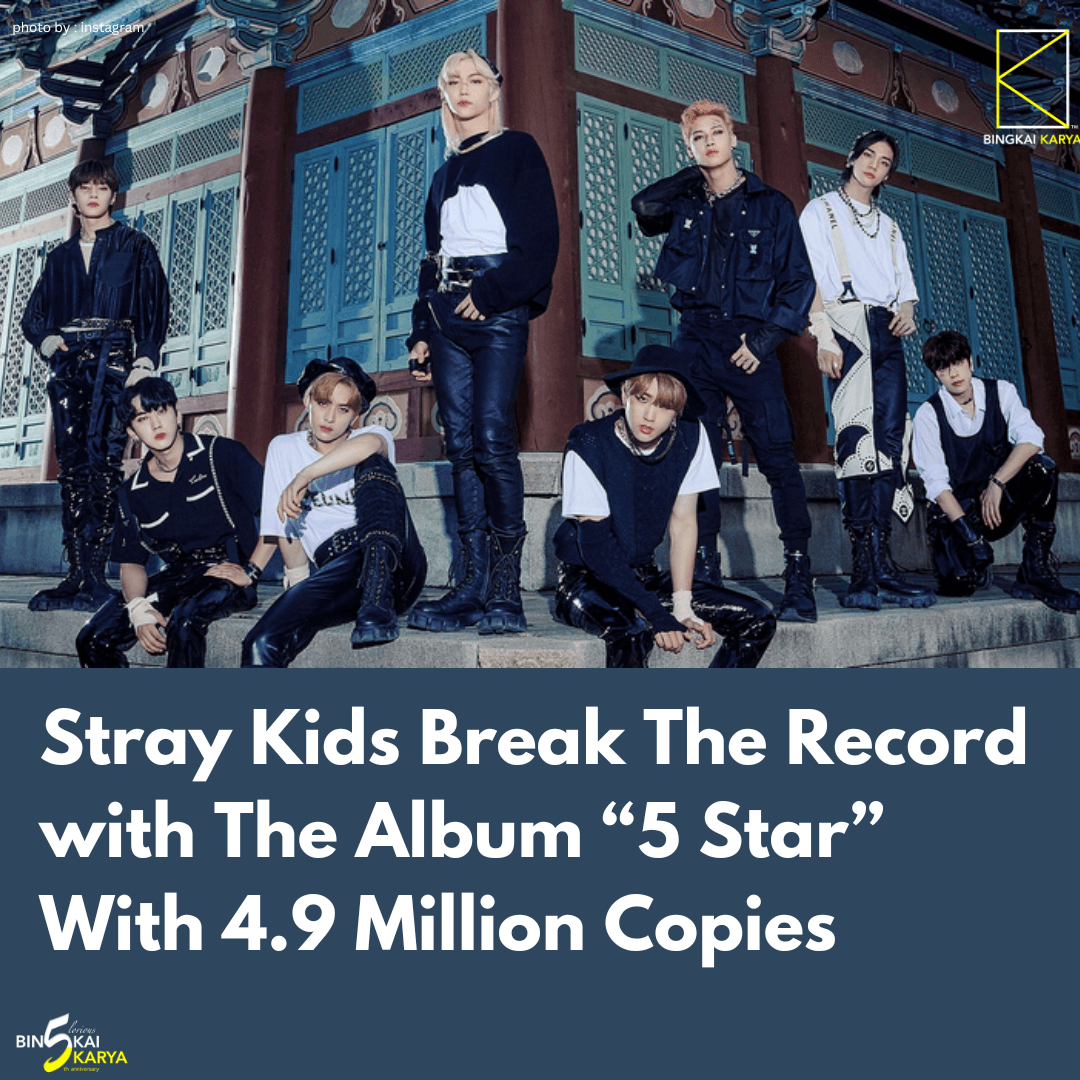 Stray Kids Break The Record with “5 Star” With 4.9 Million Copies