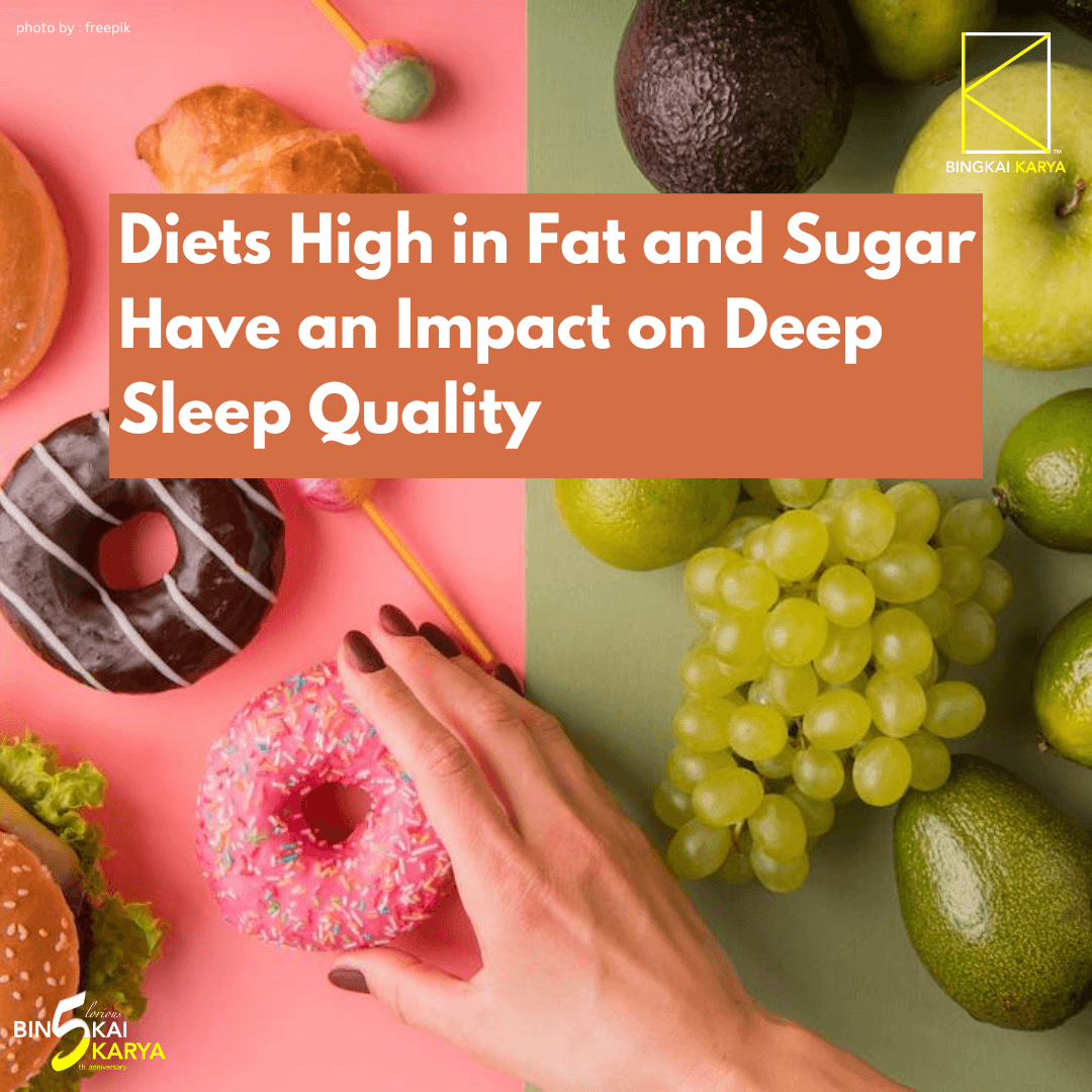 Diets High in Fat and Sugar Have an Impact on Deep Sleep Quality