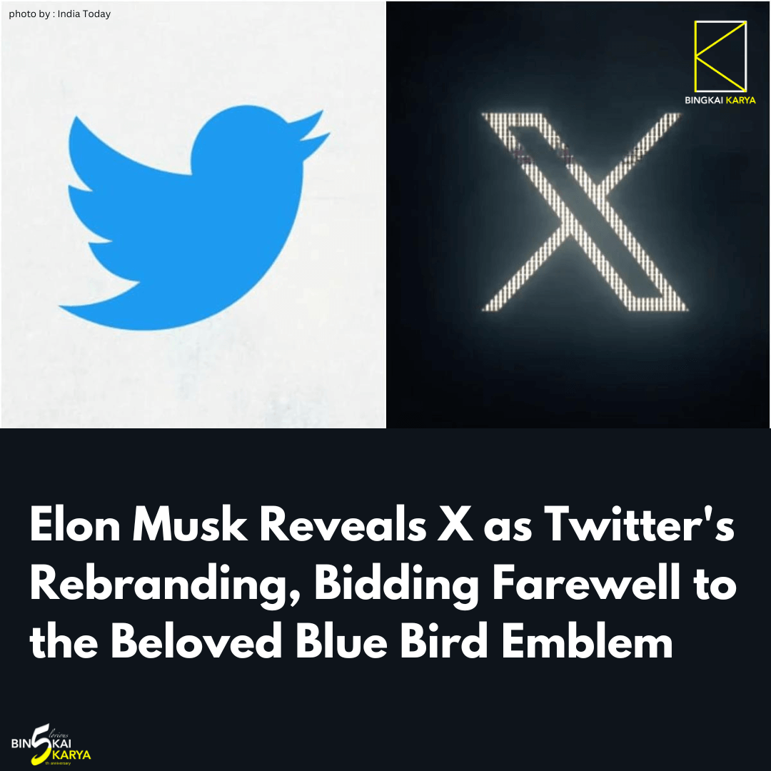 Elon Musk Reveals X as Twitter's Rebranding