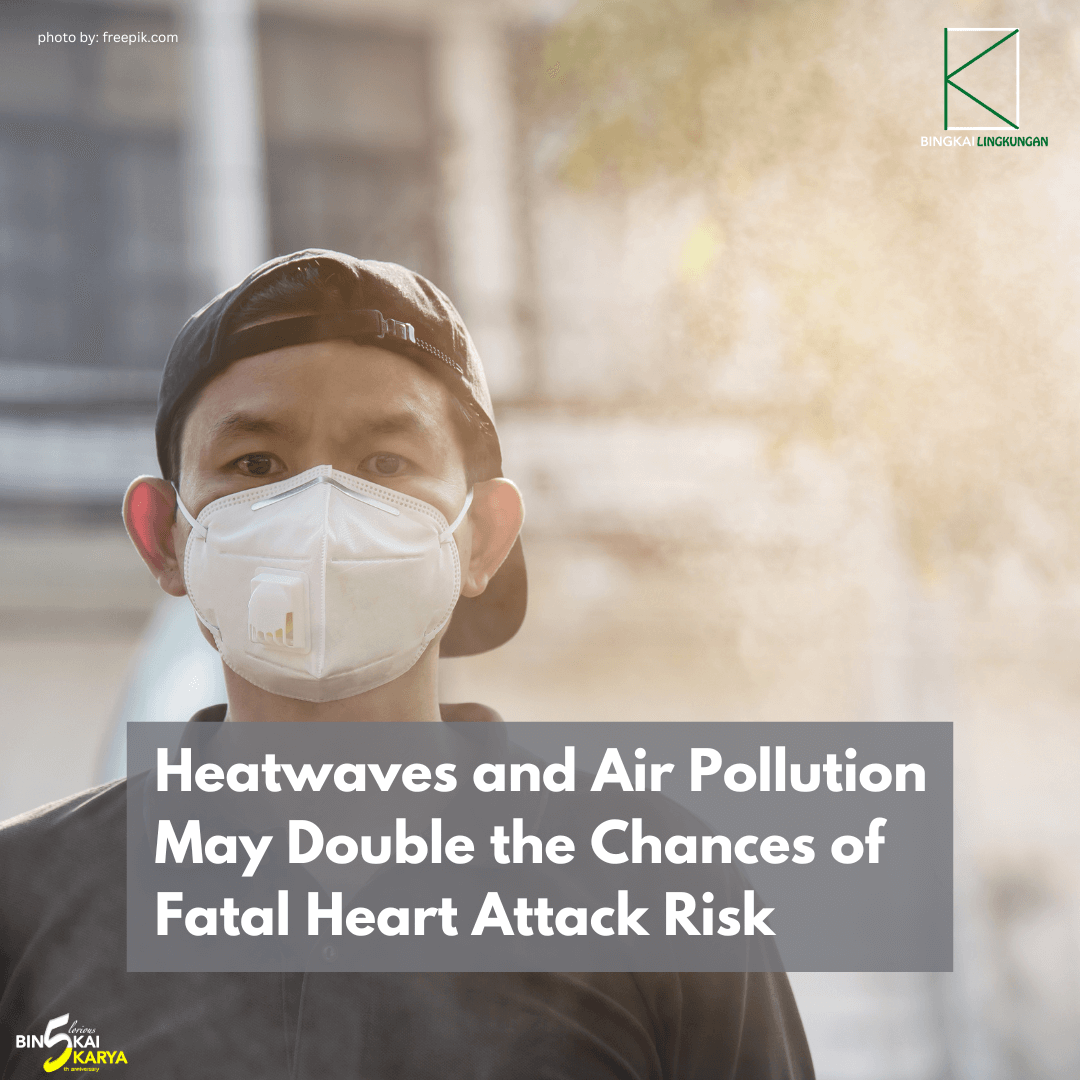 Heatwaves and Air Pollution Double the Chances of Heart Attack