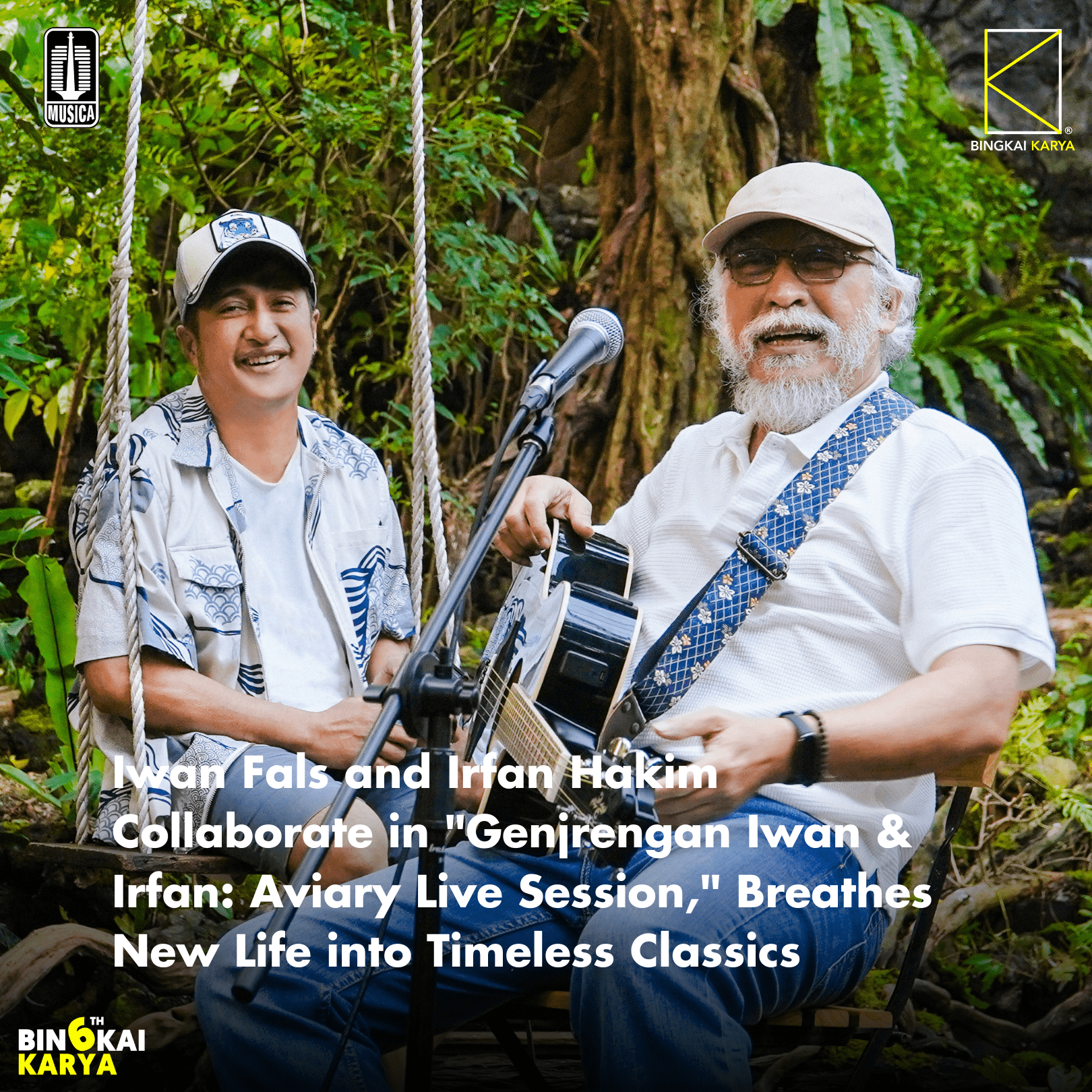 Iwan Fals and Irfan Hakim Collaborate in "Genjrengan Iwan & Irfan ...
