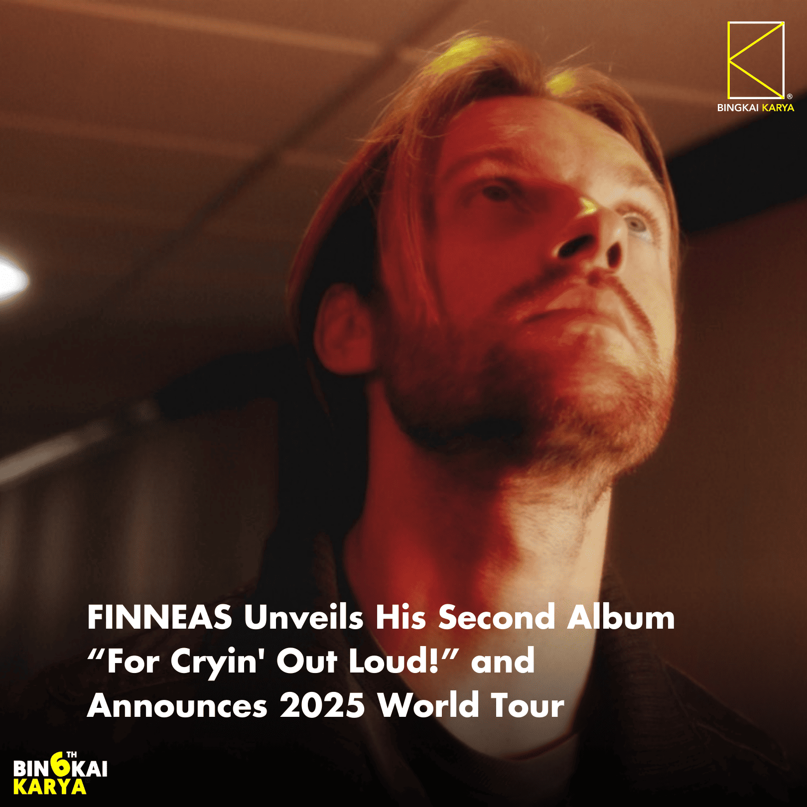 FINNEAS Unveils His Second Album “For Cryin' Out Loud!” and Announces ...