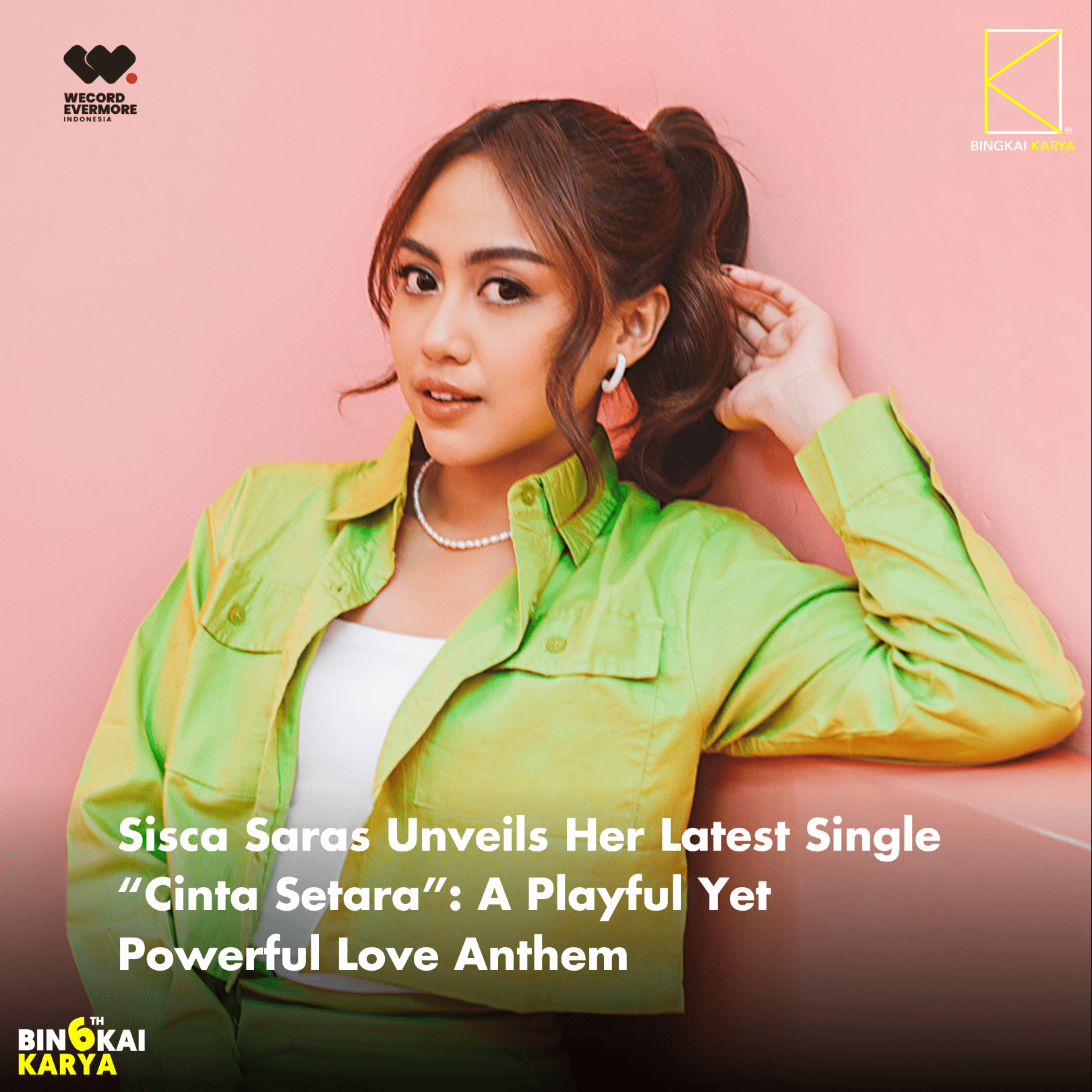 Sisca Saras Unveils Her Latest Single “Cinta Setara”: A Playful Yet ...
