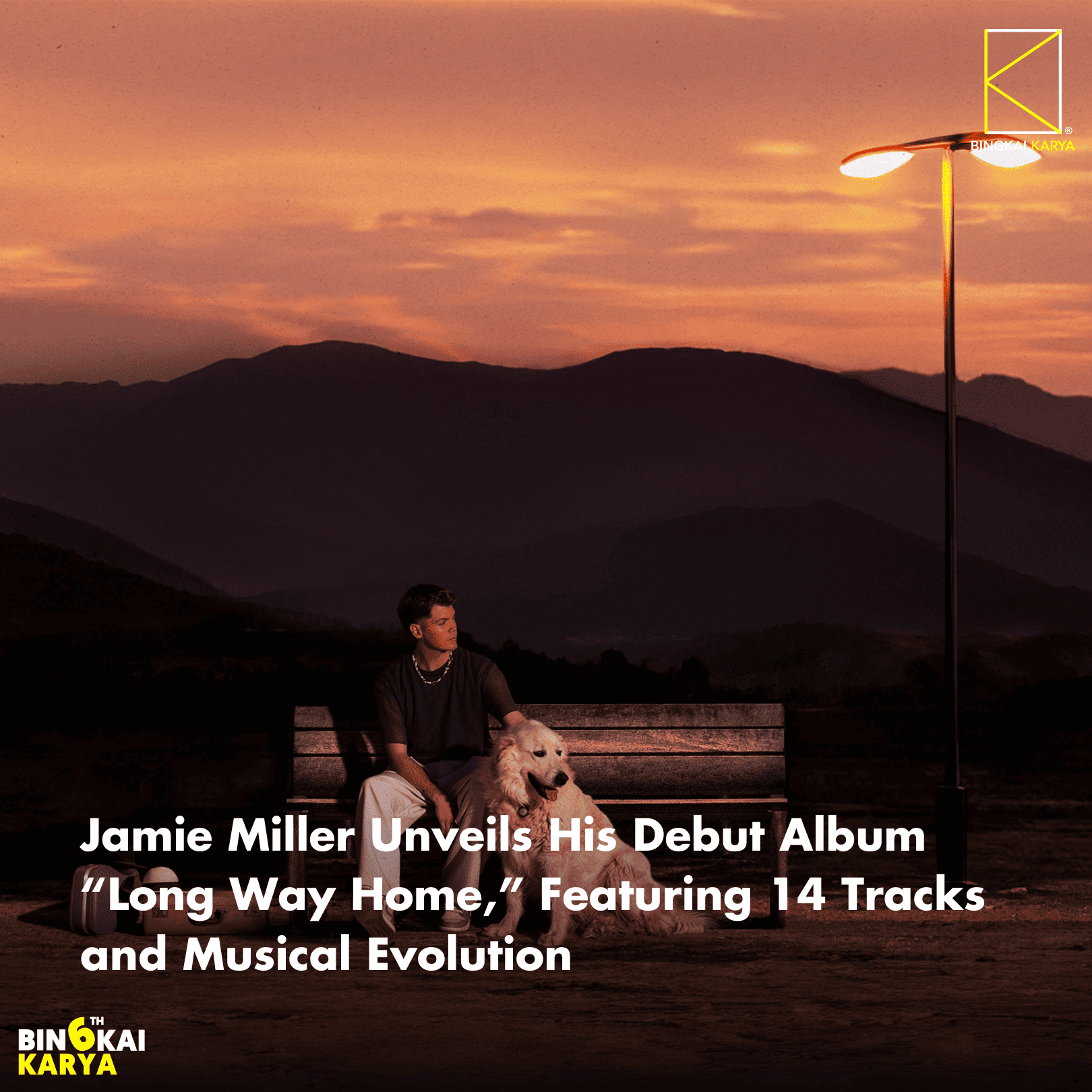 Jamie Miller Unveils His Debut Album “Long Way Home,” Featuring 14 ...