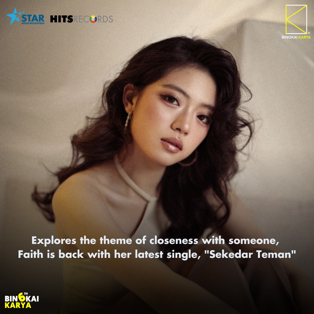 Faith with her latest single, "Sekedar Teman"