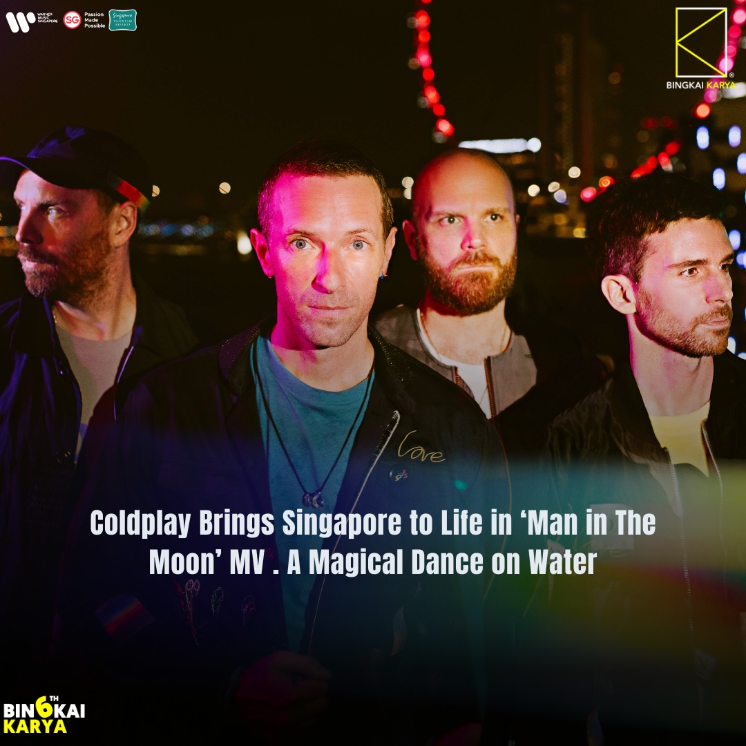 Coldplay has released the official video Man in The Moon,