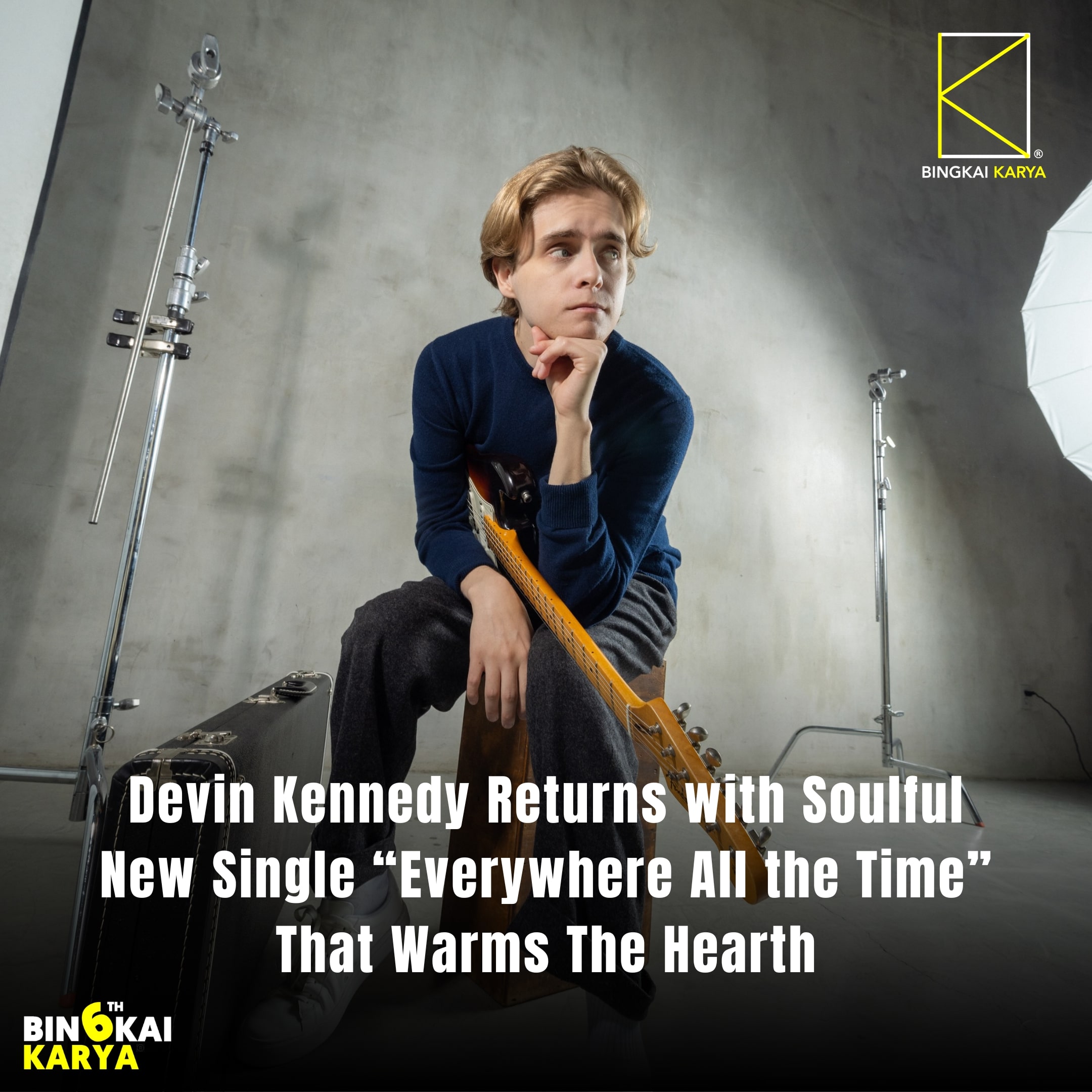 DEVIN KENNEDY RETURNS WITH NEW SINGLE “EVERYWHERE ALL THE TIME”