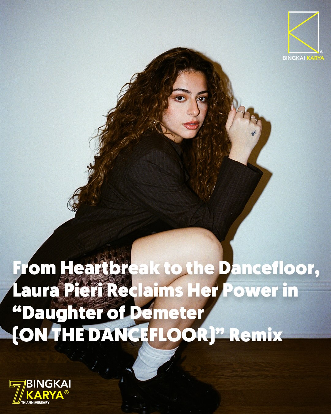 Laura Pieri is back to turn up the heat with “Daughter of Demeter