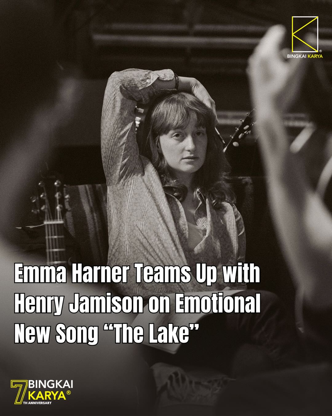 Emma Harner unveils her new single "The Lake (ft. Henry Jamison)
