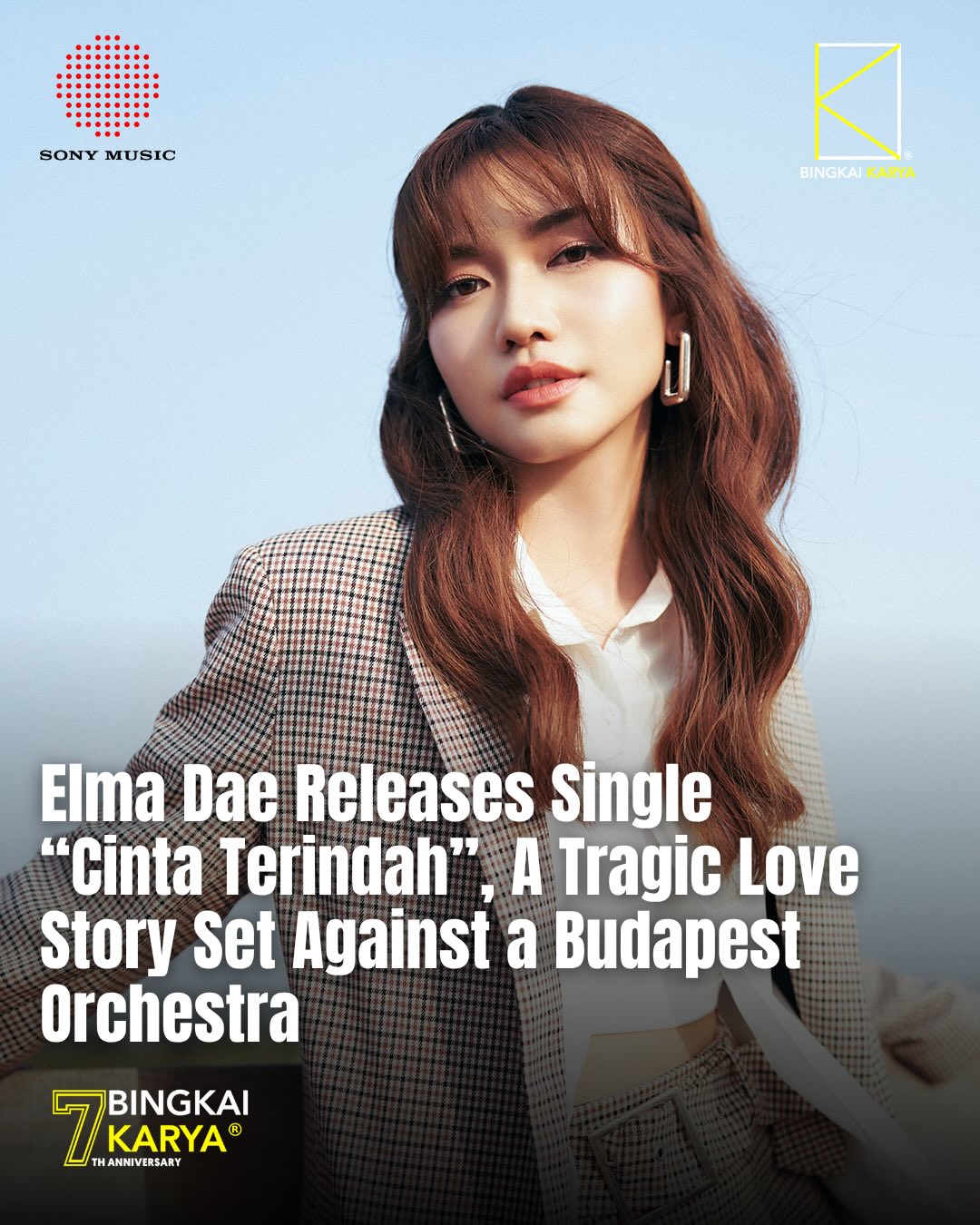 Elma Dae has officially released her third single Cinta Terindah