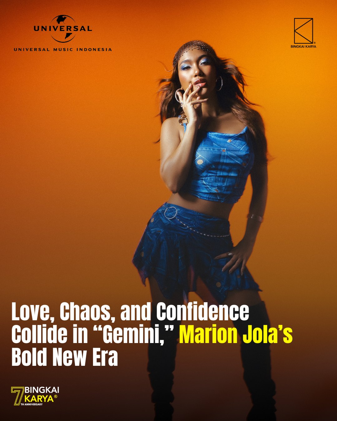 'Gemini’ becomes the latest artistic pop singer Marion Jola